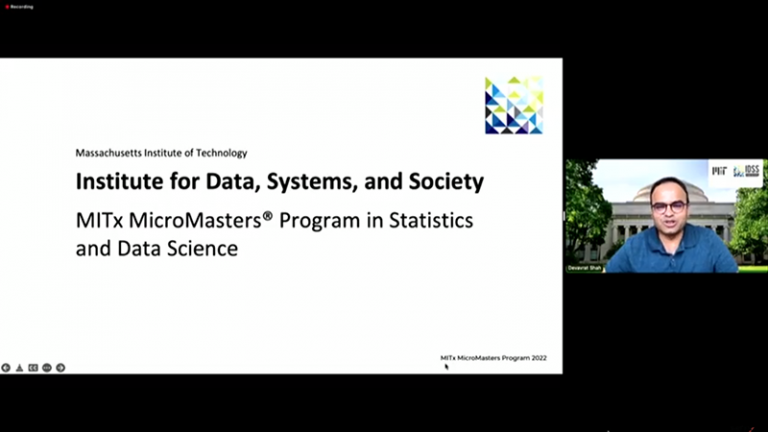 Democratizing education: Bringing MIT excellence to the masses - IDSS